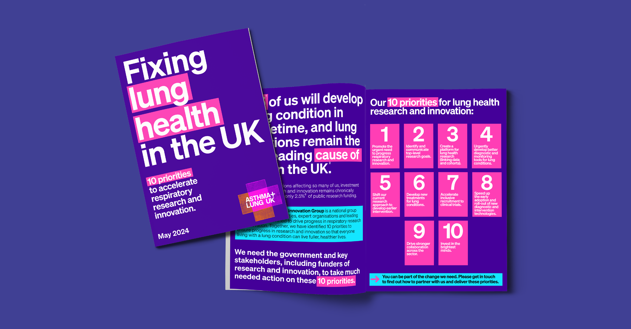 Lung Research and Innovation Group publish ten-step plan to fix lung health