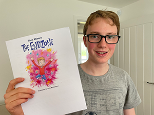 “Writing a book in lockdown gave me something positive to focus on ...