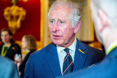 HRH The Prince of Wales meets members of the CF community at St. James ...