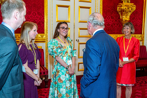 HRH The Prince of Wales meets members of the CF community at St. James ...